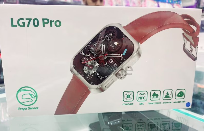 LG70 Pro Yeni Model Çift Kordonlu Akıllı Saat - Pcm Aksesuar