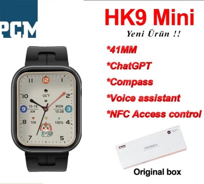 HK9 Mini 41mm Yeni Model Akıllı Saat - Pcm Aksesuar