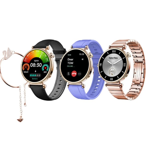 SW-43 Amoled Ekranlı, 3 Kordonlu, Bileklik Hediyeli Akıllı Saat - Pcm ...